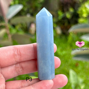 Angelite Tower Point (Peru) – Love For Crystals, LLP