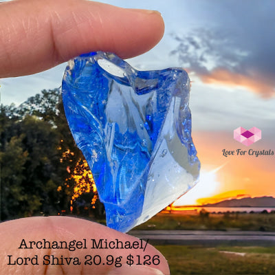 Archangel Michael / Lord Shiva Andara Crystal – Love For Crystals, LLP